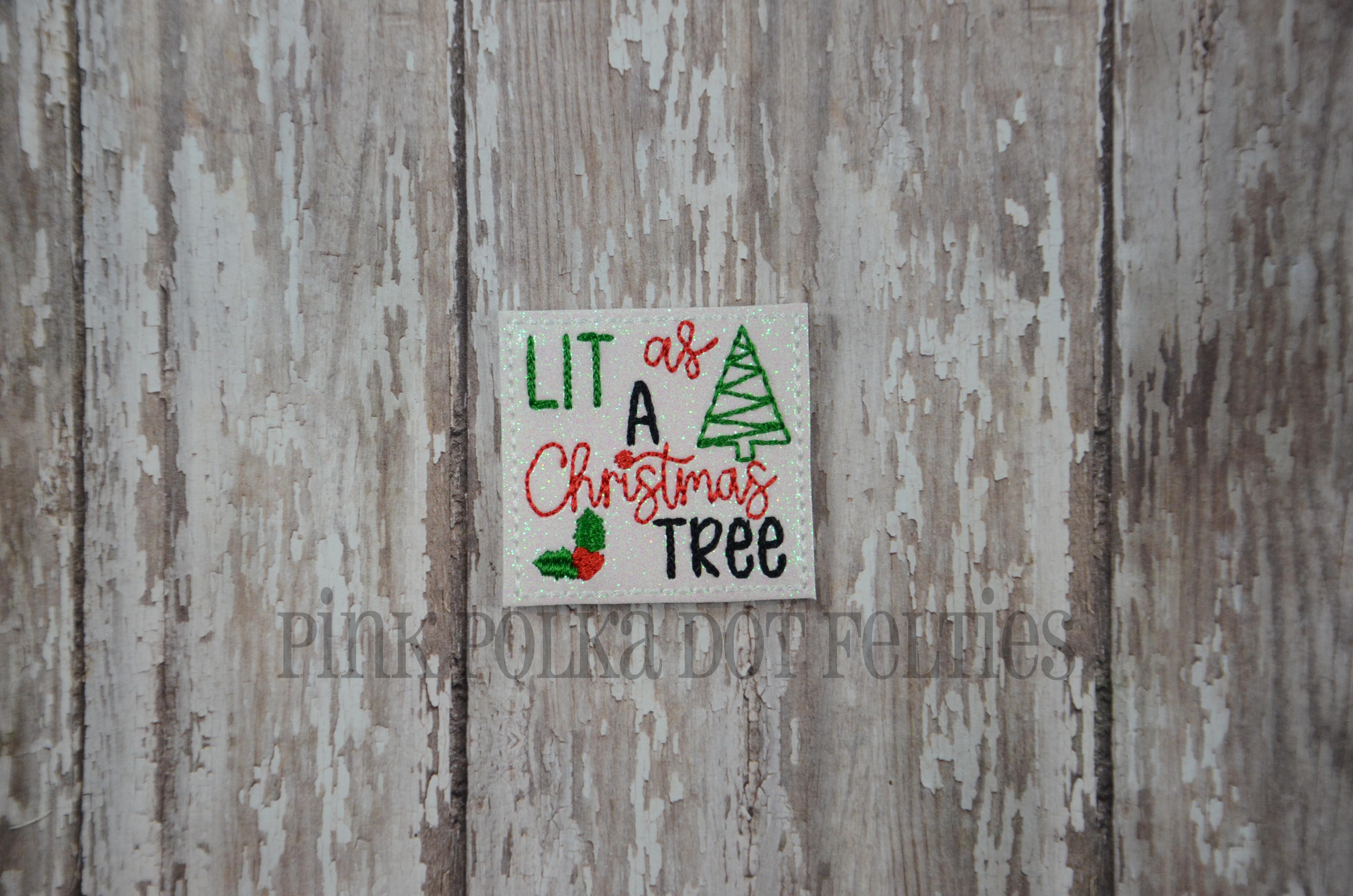 Lit as a Christmas Tree – pinkpolkadotfelties